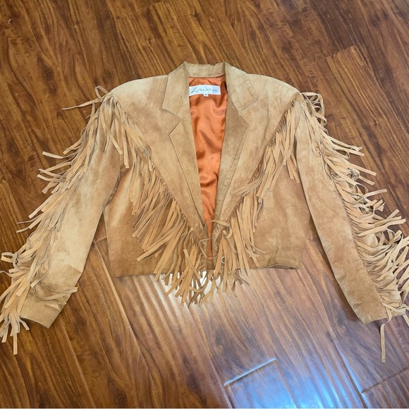 Lillie Rubin | Jackets & Coats | Vintage 8s Lillie Rubin Leather Suede ...